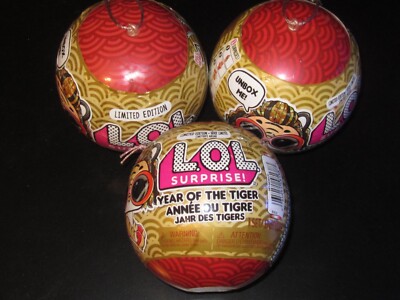 3x LOL Surprise Year of The Tiger Good Wishes Lunar New Year Pet tiger ...