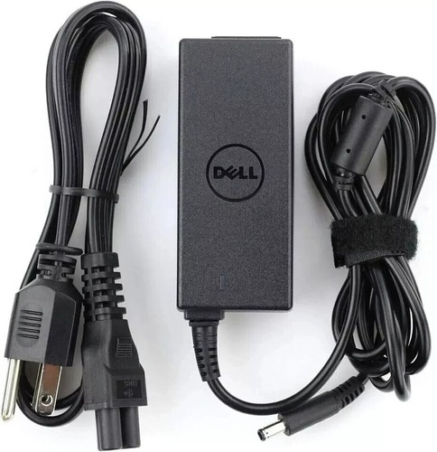 OEM GENUINE Dell 45W 4.5mm Barrel AC Adapter Laptop Charger Power ...