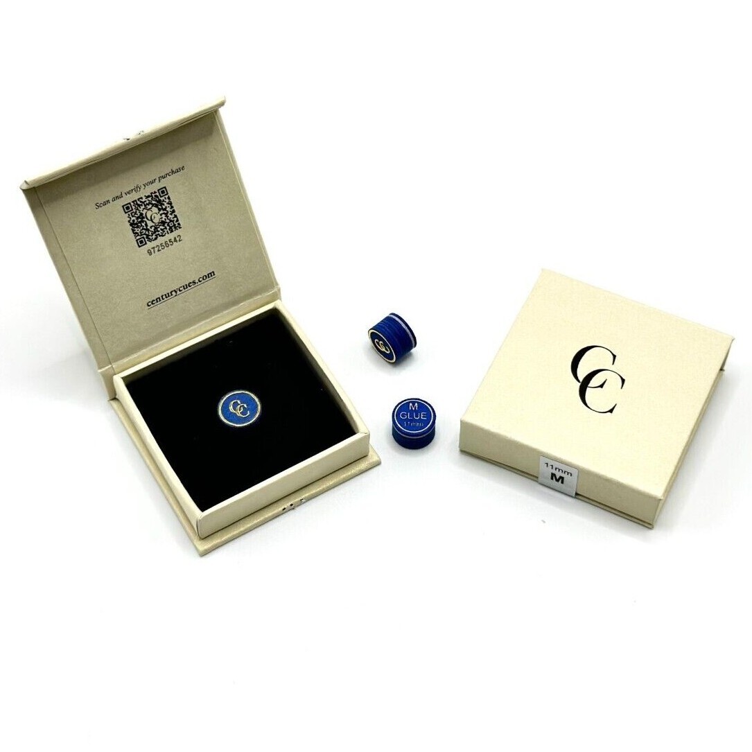 Century Pro-X Cue Tips Laminated Official Stockist Leather Snooker Pool ...