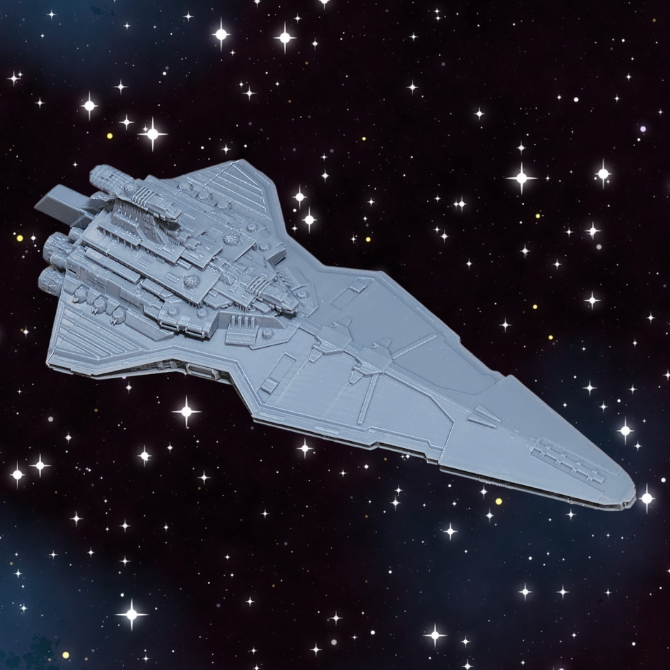3D Printed Star Wars. Chancellor class Star Destroyer | eBay