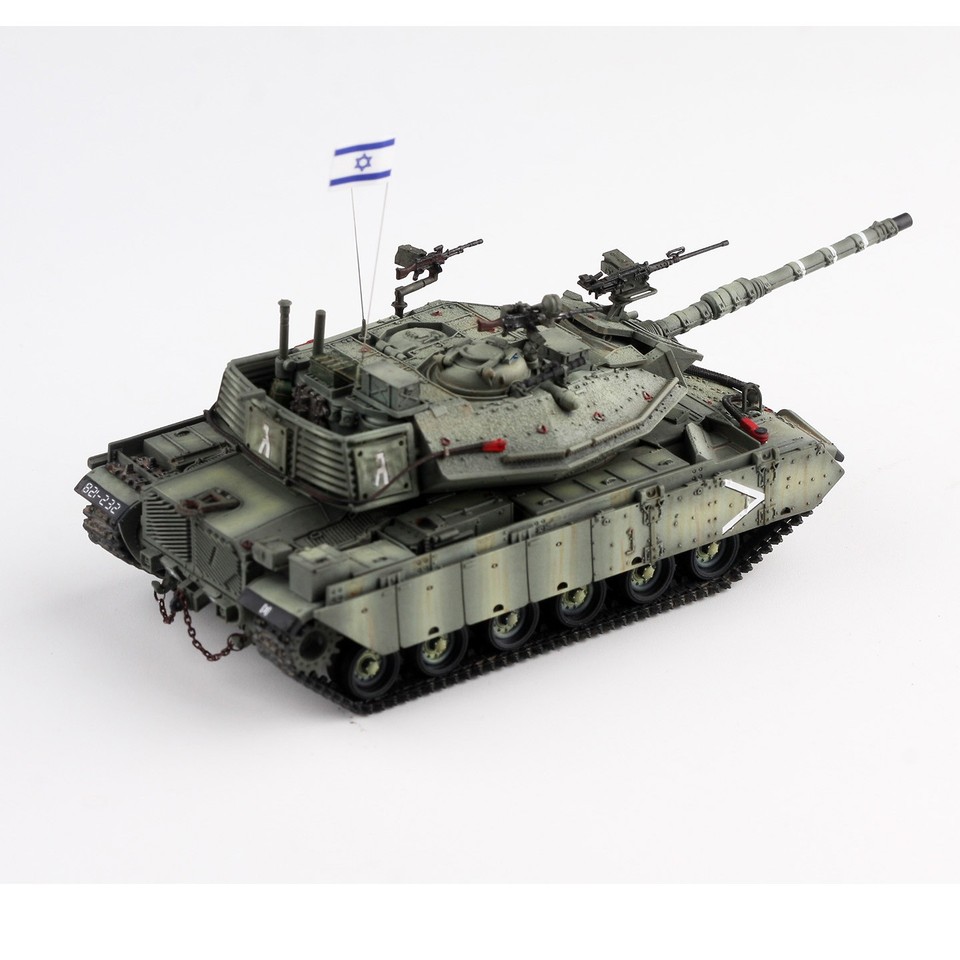 88MODEL 1/72 Israel Magach 6B GAL BATASH Main Battle Tank Finished ...