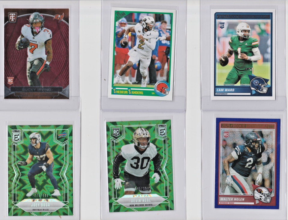 50 Card Lot Mixed Sport RC, #'d, Auto's, SP, Insets and Parallels | eBay