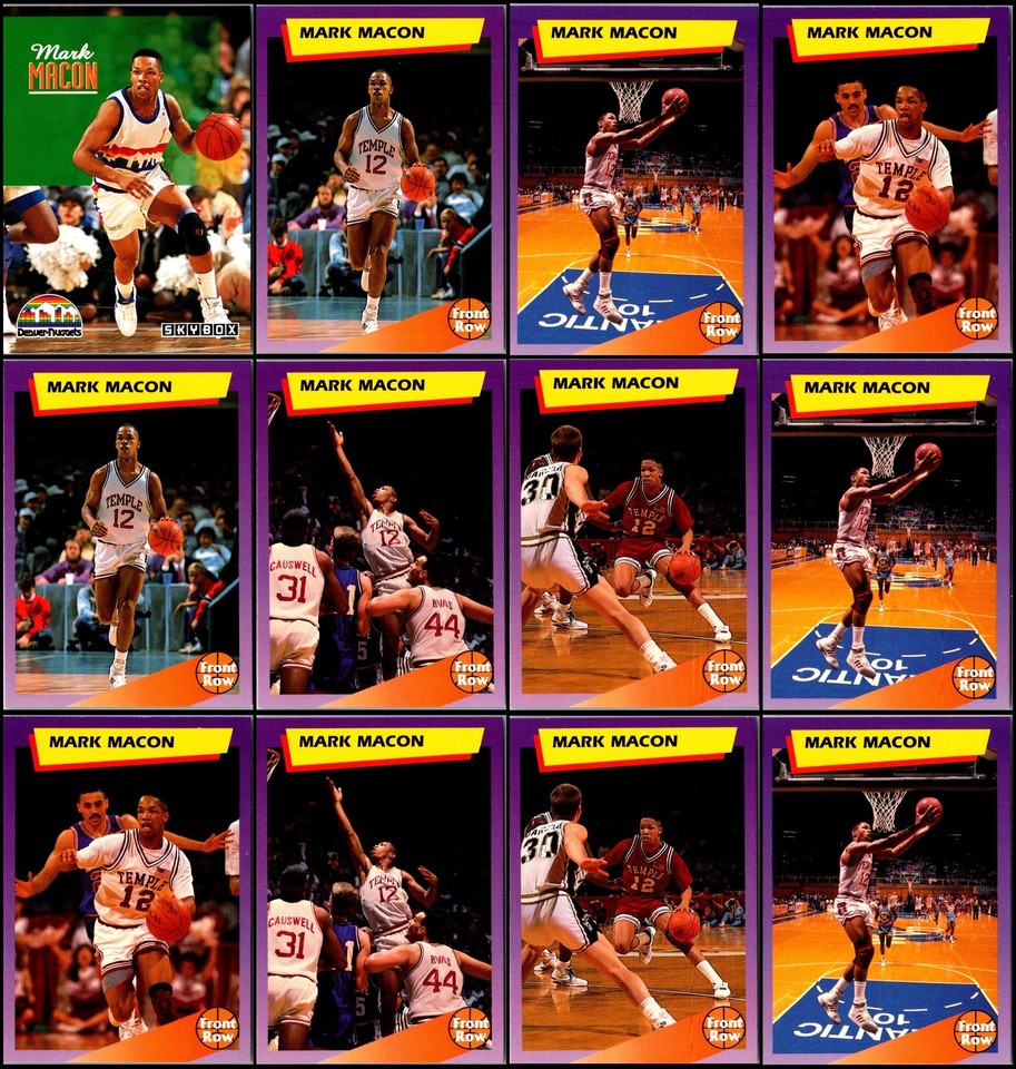 1992 Mark Macon (34) Card Lot - EXCLUSIVE – BE AMONG THE FIRST TO OWN ...