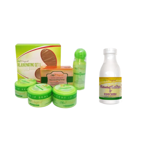 Skin Magical Rejuvenating Set1 & Skin Magical Lotion & Sunscreen 300ml ...