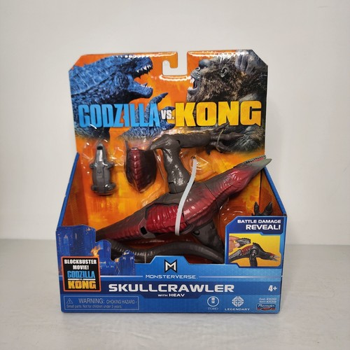 Godzilla Vs. Kong Monsterverse Skullcrawler With Heav Figure Playmates ...