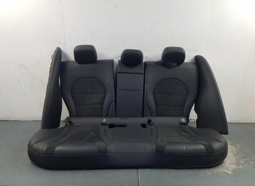 2020 Mercedes AMG C63 Rear Leather Seat Set #2454 A10 | eBay