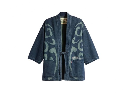 Levi's x Princess Mononoke Denim Kimono Jacket Green Limited Edition ...