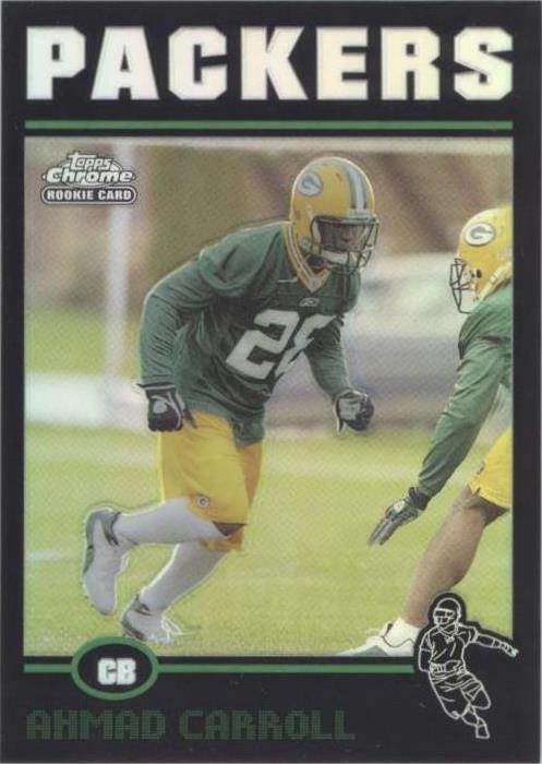 2004 Topps Chrome - Ahmad Carroll #167 Black Refractor /100 (RC) for ...