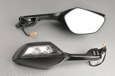 Rearview Mirrors Pair Right Left Mirror KAWASAKI ZX10R ZX-10R ZX10-R ...