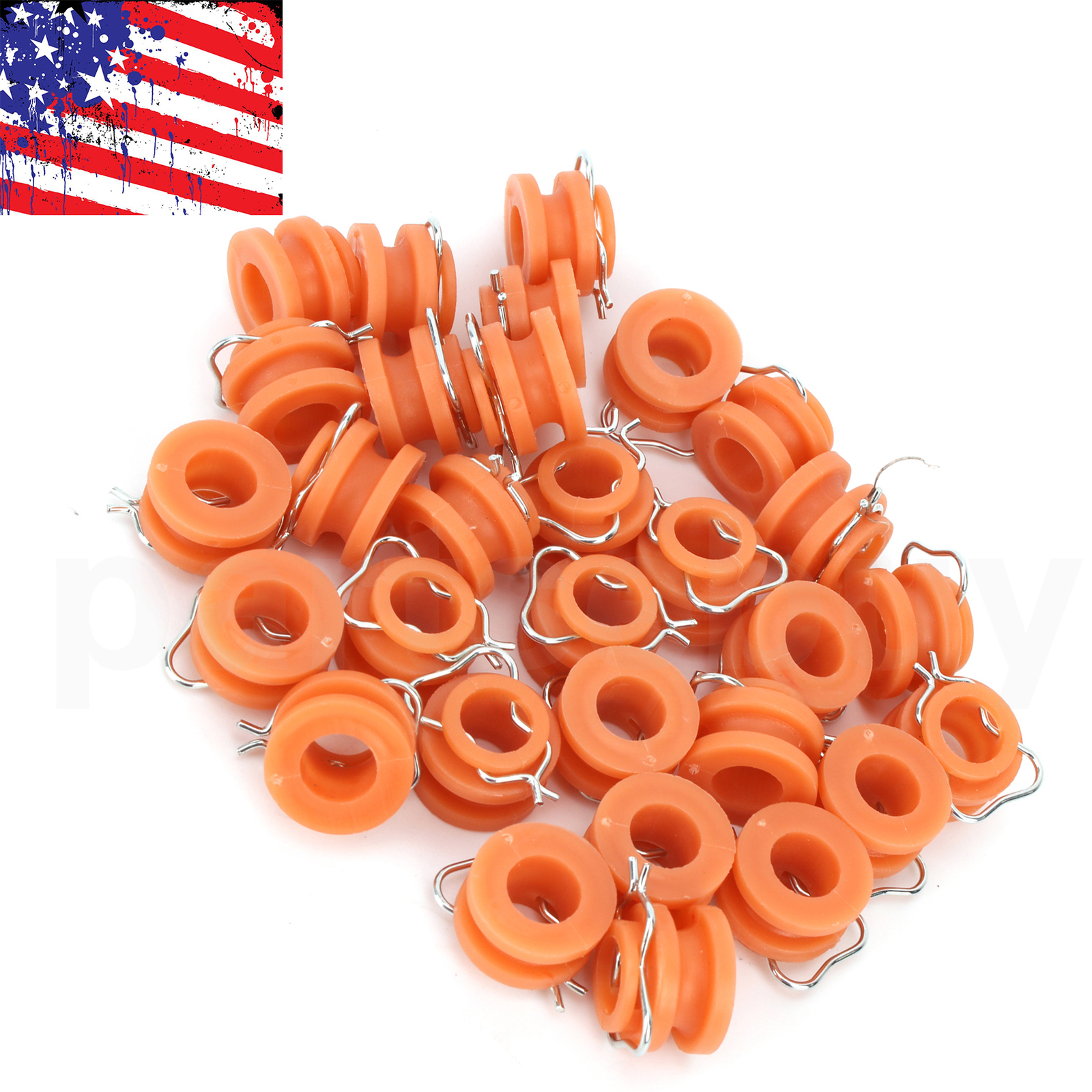 (Set/30) Window Regulator Roller Bushings For 1964-1968 Ford Mustang ...