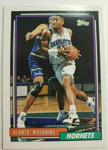 Alonzo Mourning 1992-93 Topps #393 Basketball Rookie Card | eBay