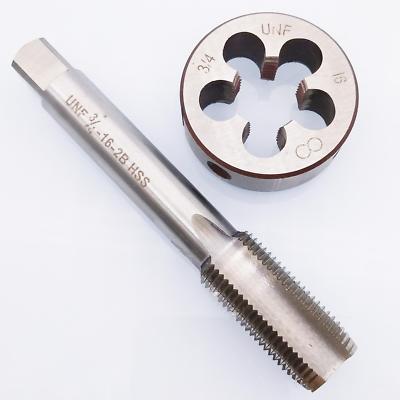 US Stock HSS 3/4-16 UNF Tap & 3/4-16 UNF Die Right Hand | eBay