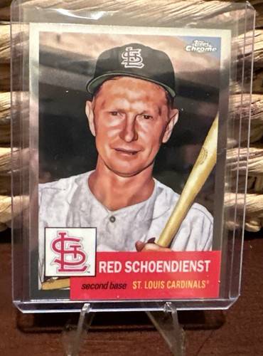 2022 Topps Chrome Platinum Anniversary #428 Red Schoendienst St Louis Cardinals | eBay