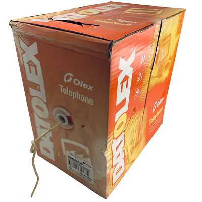 OLEX TINT002B30 Indoor Telephone 2 Pair cable PE/PVC 300M | eBay Australia