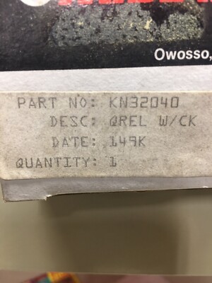 NEW MIDLAND HALDEX KN32040, N20952 QUICK RELEASE VALVE & BRACKET W/ 2 ...