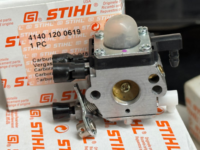 STIHL OEM ZAMA CARBURETOR 4140 120 0619 FOR TRIMMERS FC55 FC55D FS55RD ...