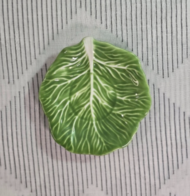 Threshold 10 oz. Stoneware Green & White Cabbage Cup & Saucer Set | eBay