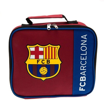 FC Barcelona FCB Official Licensed Football Gift Insulated Lunch Bag WM ...