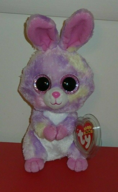 Ty Beanie Boos Avril The Rabbit Bunny Style 36204 Boo 6” 15cm MWMT RARE ...