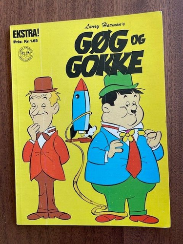 Gog og Gokke Vintage Danish Comic Book Ekstra! 1968 Laurel and Hardy | eBay