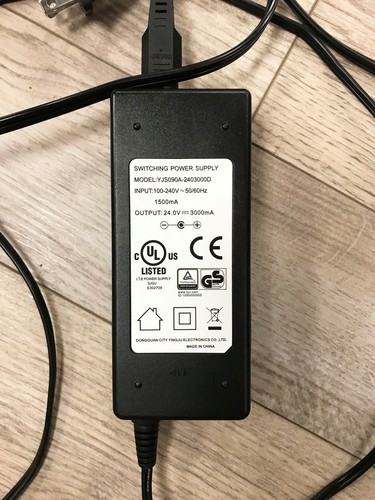 Svago SV-395 Power Supply wire cord 110v 50/60 HZ 1500mA YJS090A ...