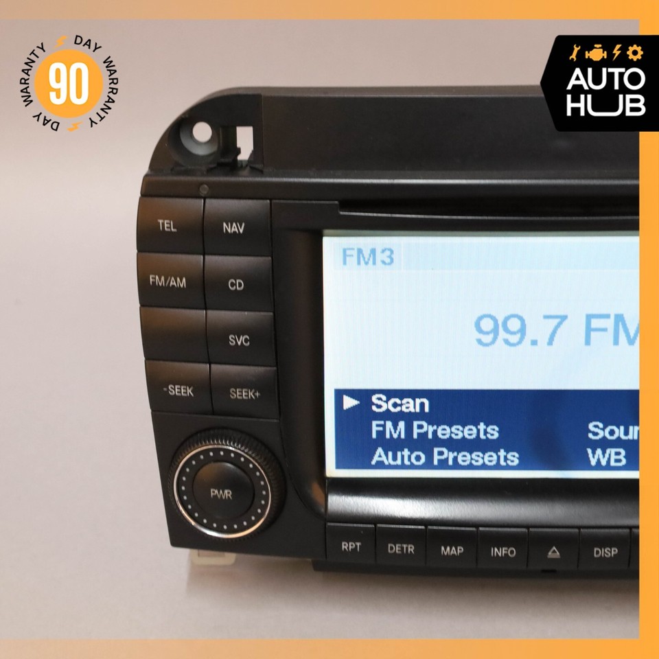 2003 Mercedes W215 CL55 AMG S430 Navigation Command Comand Head Unit ...