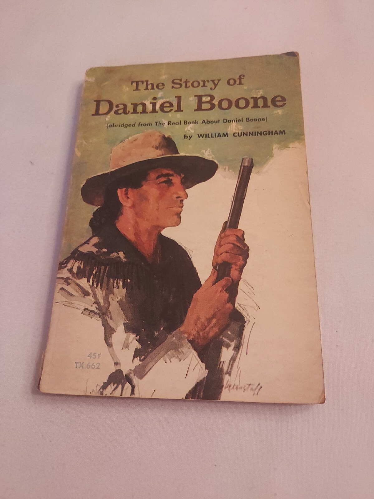 1964, The Story Of Daniel Boone By William Cunningham, Paperback Book ...