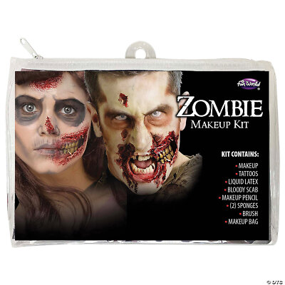 Make-Up Zipper Bag Zombie Kit - Morris Costumes | eBay
