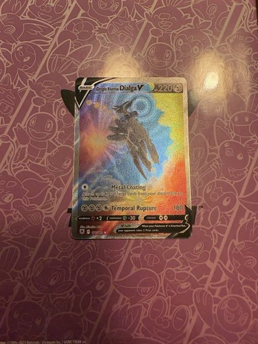 Pokemon TCG Origin Form Dialga V Alternate Art | eBay
