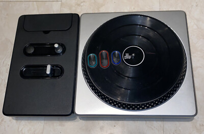 DJ HERO WIRELESS TURNTABLE CONTROLLER FOR PS2 PS3 95837.809 NO DONGLE ...