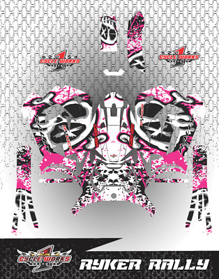 Can-Am Rally Ryker 2019 - 2023 Full Body DECAL Graphic Sticker Decal ...