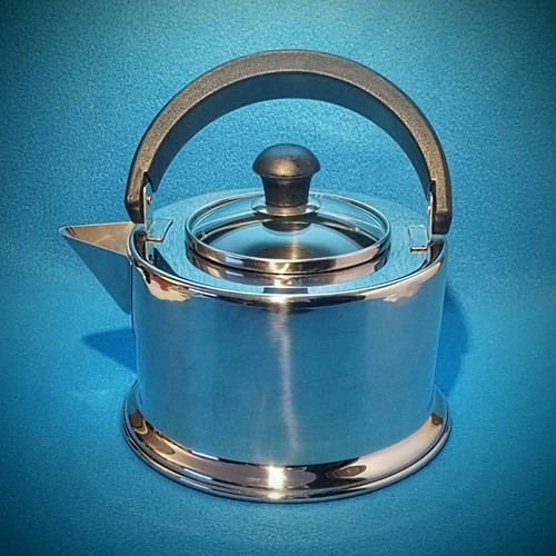 Metro Stainless Steel Teapot 18-10 straight sided stovetop | eBay