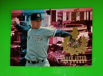 1996 Fleer Ultra DEREK JETER Golden Prospects #8 Yankees HOF | eBay