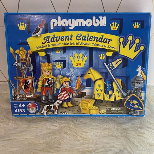 Playmobil Advent Calendar 4153 Knight's Duel Chevalier New Sealed Box ...