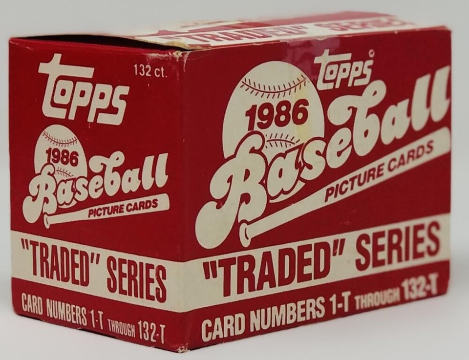 1986 Topps Traded Baseball Set Barry Bonds Rookie Year | eBay