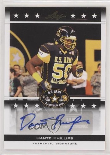 2012 Leaf US Army All-American Bowl Dante Phillips #BA-DP1 Auto | eBay