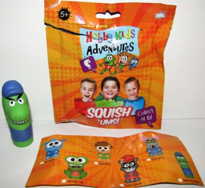 POCKET WATCH HOBBY KIDS ADVENTURES SQUISH'UMS SINGLE LOOSE SLOBBY SNAKE ...