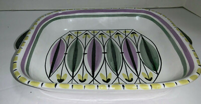 Oblong Pottery Baking/Serving Dish Fireproof SWEDEN 182 | eBay