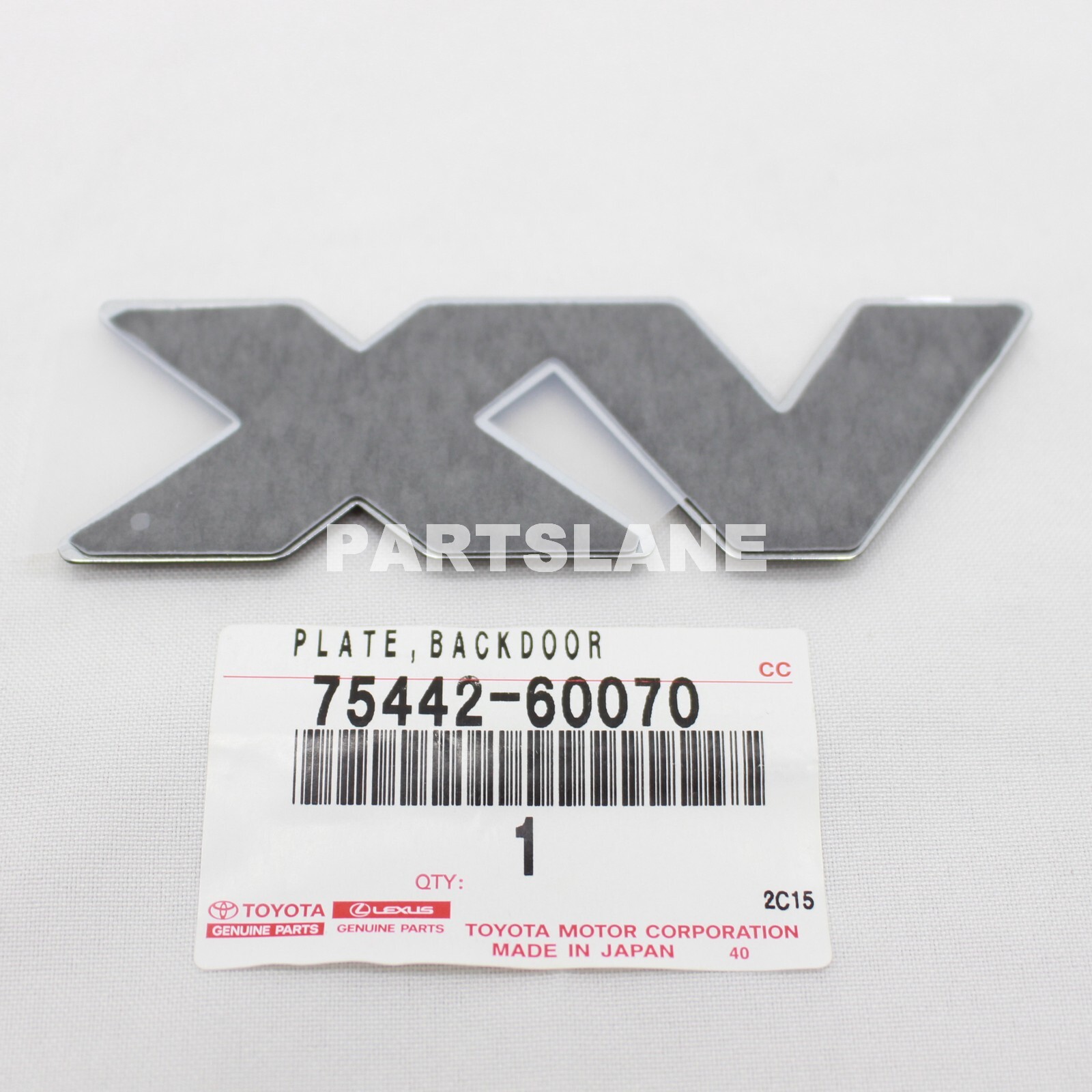 Toyota land Cruiser FJ80 OEM Genuine Back Door Name Plate 75442-60070 ...