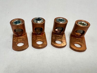 ILSCO COPPER POST CONNECTOR CP-0 (8 to 1/0, 8 to 1/0 AWG, 5/16" STUD ...