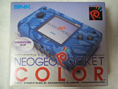 Used New Neo Geo P Color Camouflage Blue Neo Geo Pocket GIH91 | eBay