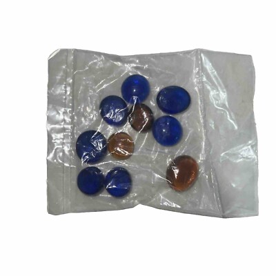 10 Count Vintage WoTC Pokémon TCG Damage Counters Dark Blue/Brown ...