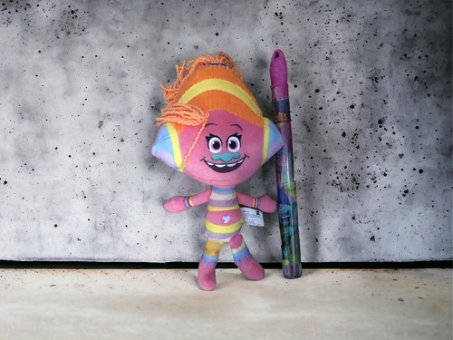 2015 Dreamworks Hasbro TROLLS Cloth Doll, Orange Hair, 11" Tall ...