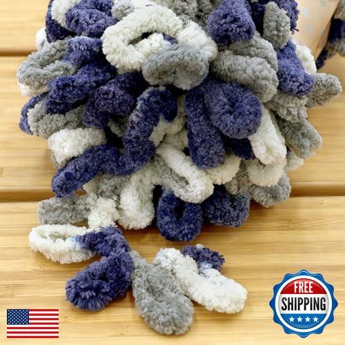 JubileeYarn Fun Finger Loops Yarn - Jumbo Polyester - Team Spirit ...
