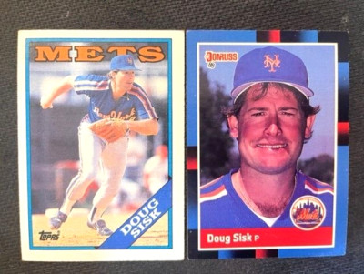 MLB - Doug Sisk 1988 Topps & 1988 Donruss Baseball - Mets | eBay