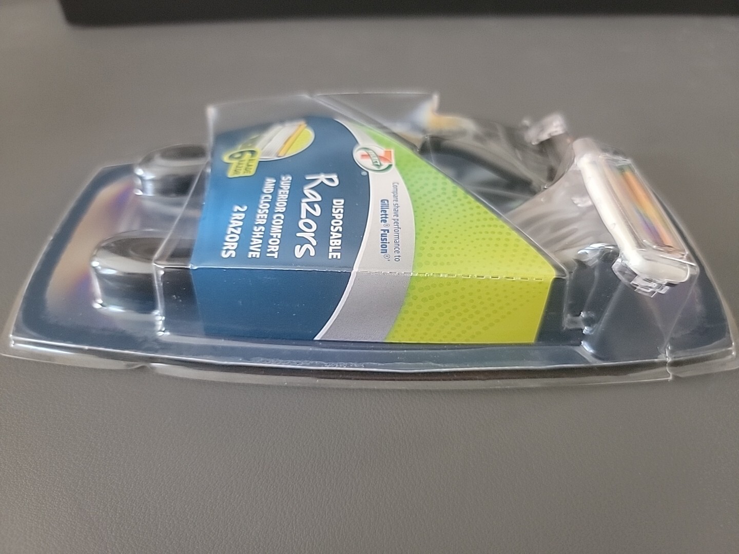 Disposable Razors Men's 6 Blade Razors (12ct) 6pcks Of 2 by "7-Eleven ...