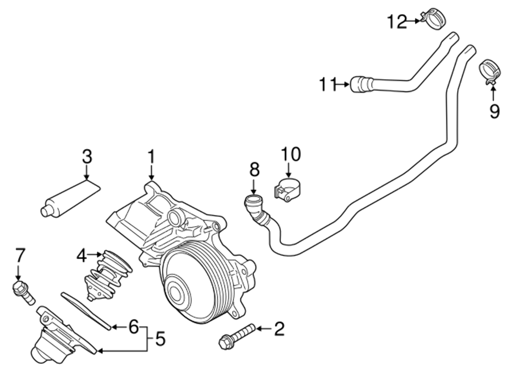BMW 11518516207 Genuine OEM Thermostat HSNG Gasket for sale online | eBay
