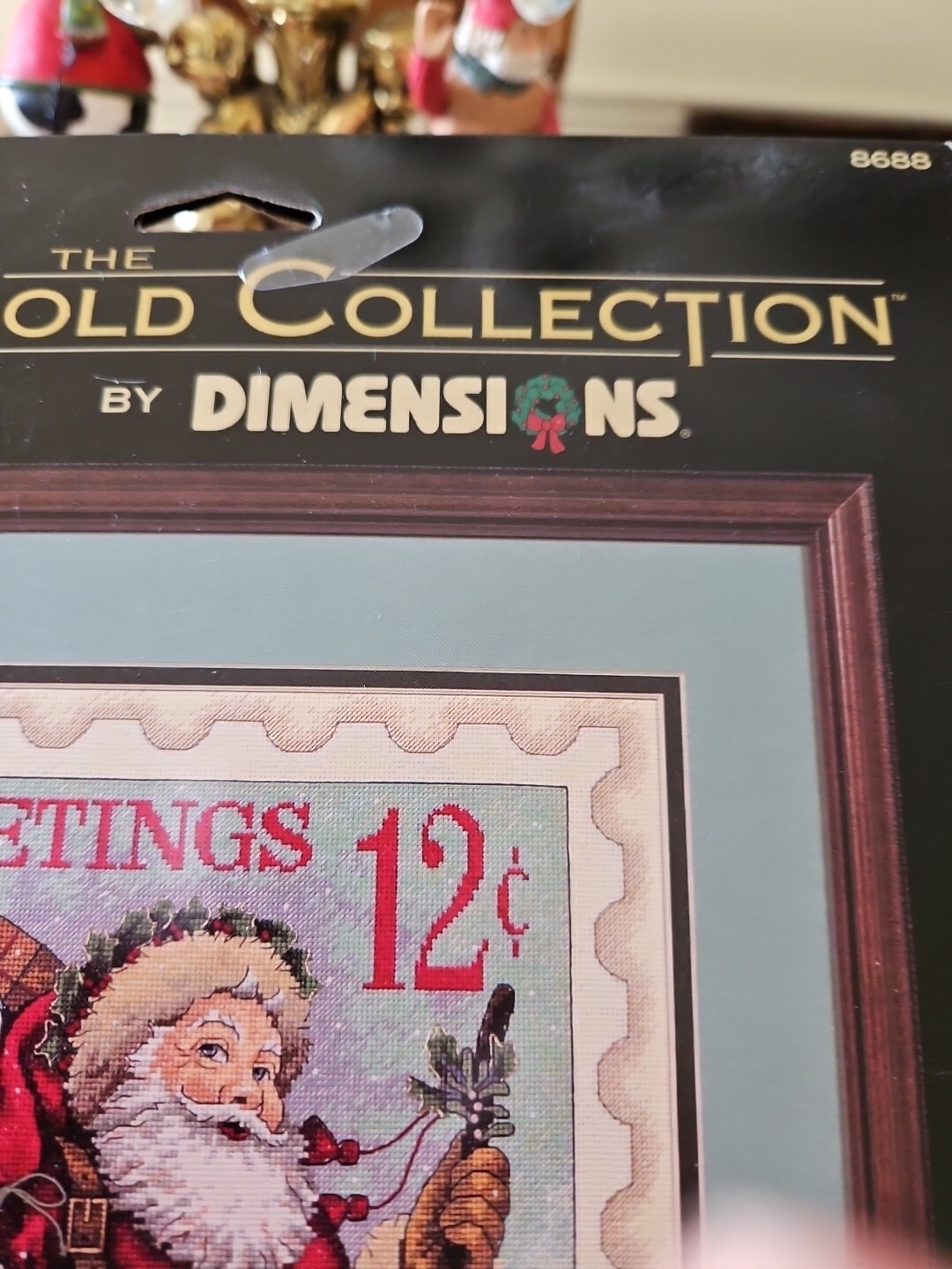 Dimensions Gold Collection Santa Stamp Counted Cross Stitch Kit 8688 ...