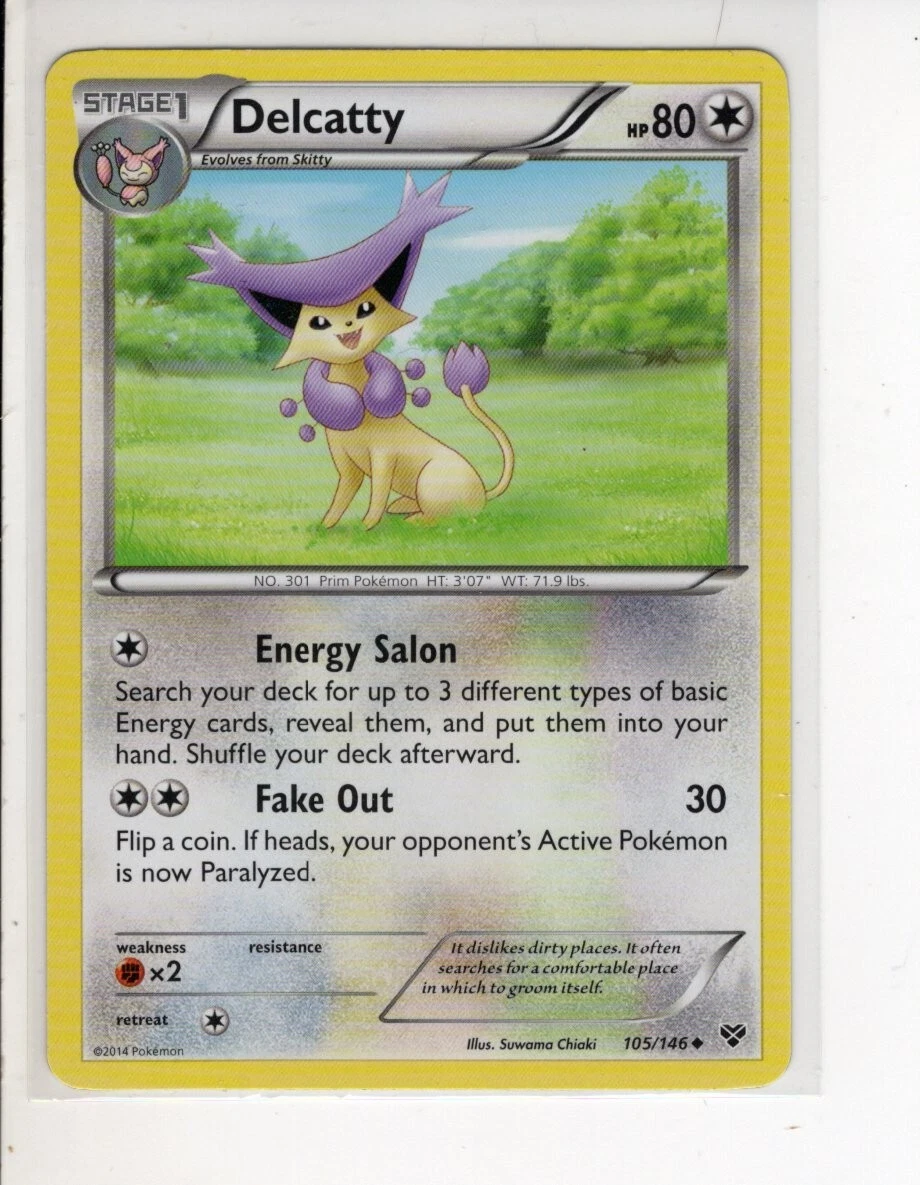 Delcatty Pokemon Card