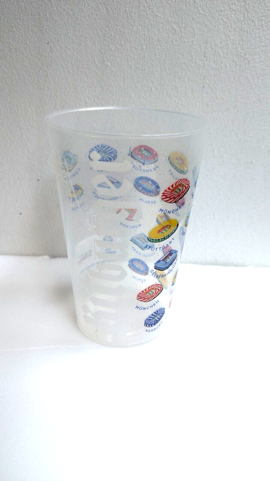 Euro 2024 Germany Souvenir Plastic Pint Bitburger Beer Glass Cup UEFA ...